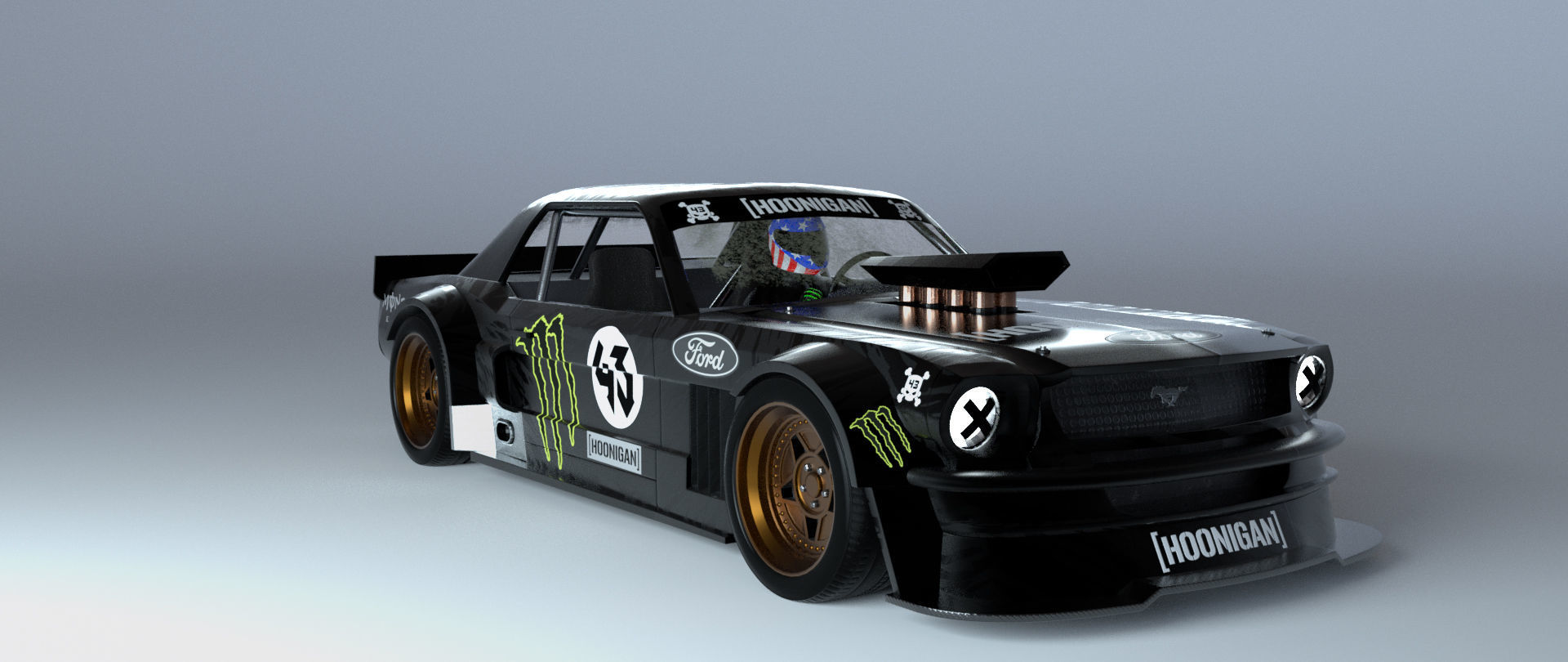 Hoonicorn v1 3D model | CGTrader