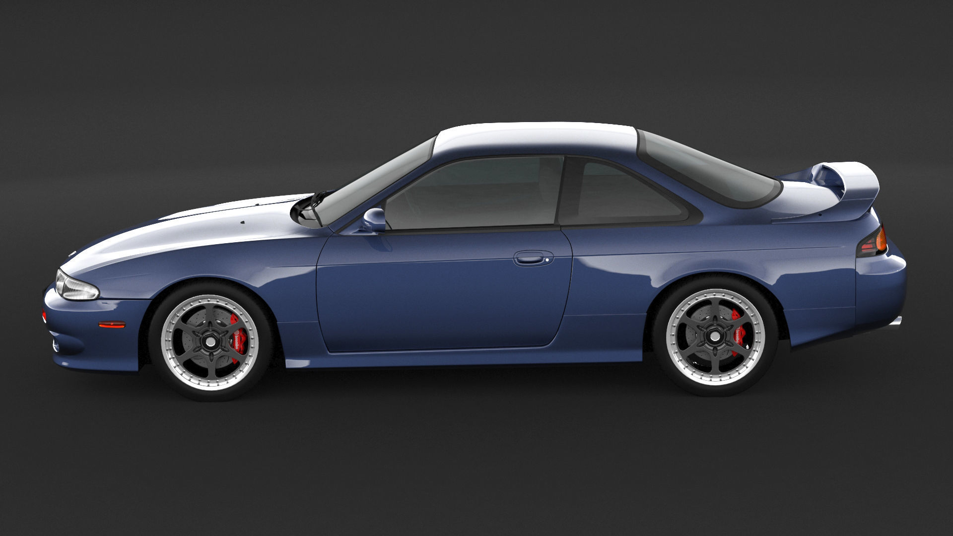 Nissan Silvia S14 3D model | CGTrader