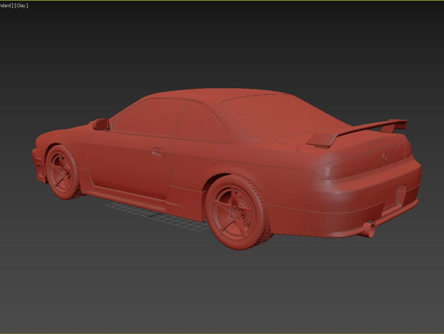 Nissan Silvia S14 270R 3D model | CGTrader