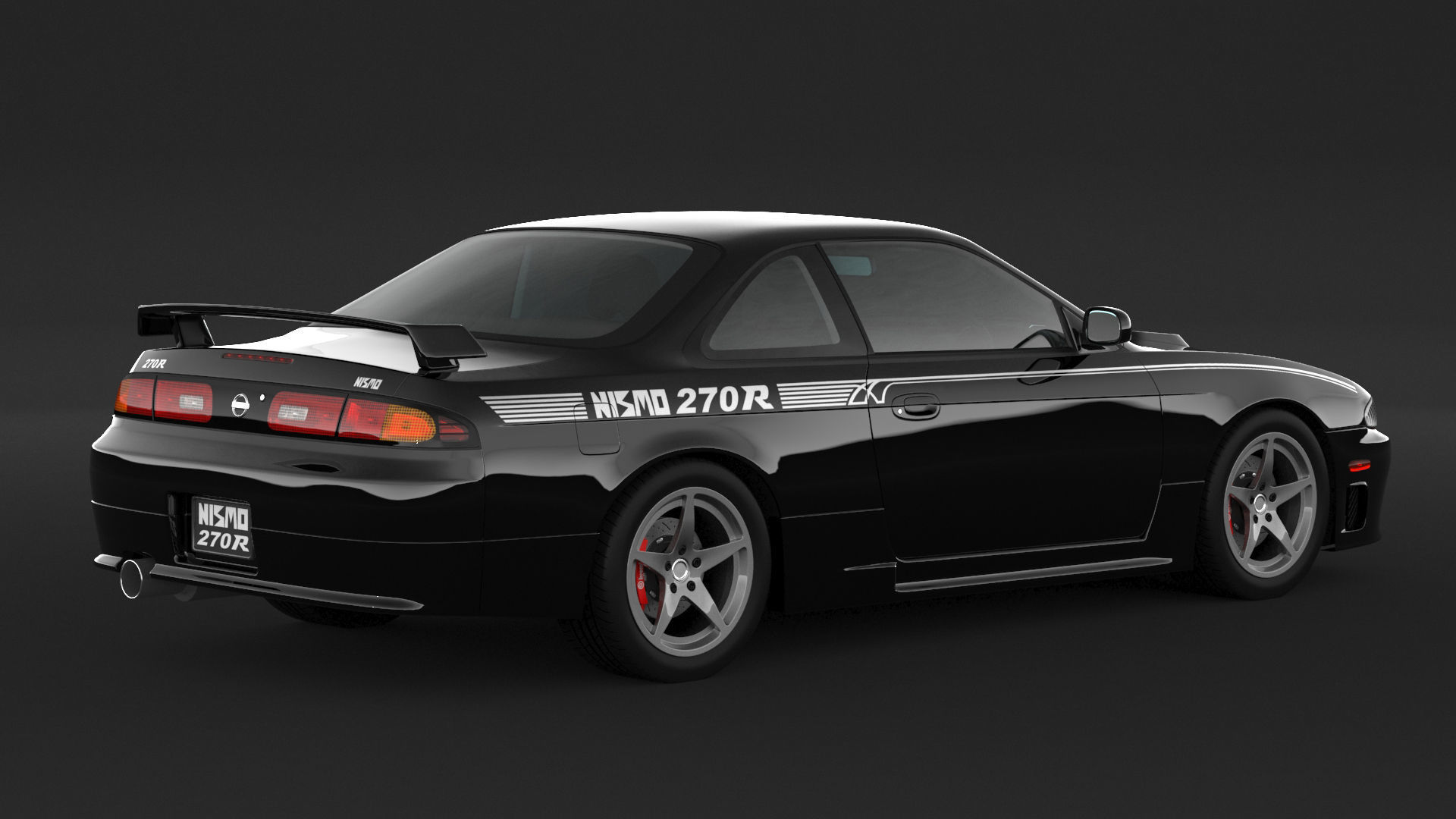Nissan Silvia S14 270R 3D model | CGTrader