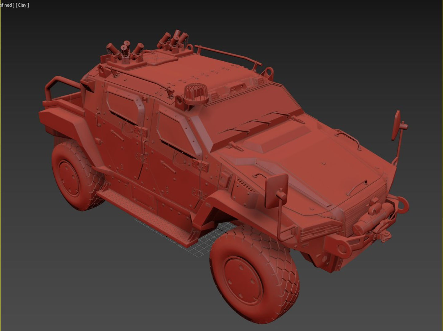 Yoruk Military Armored Vehicle 3D model | CGTrader