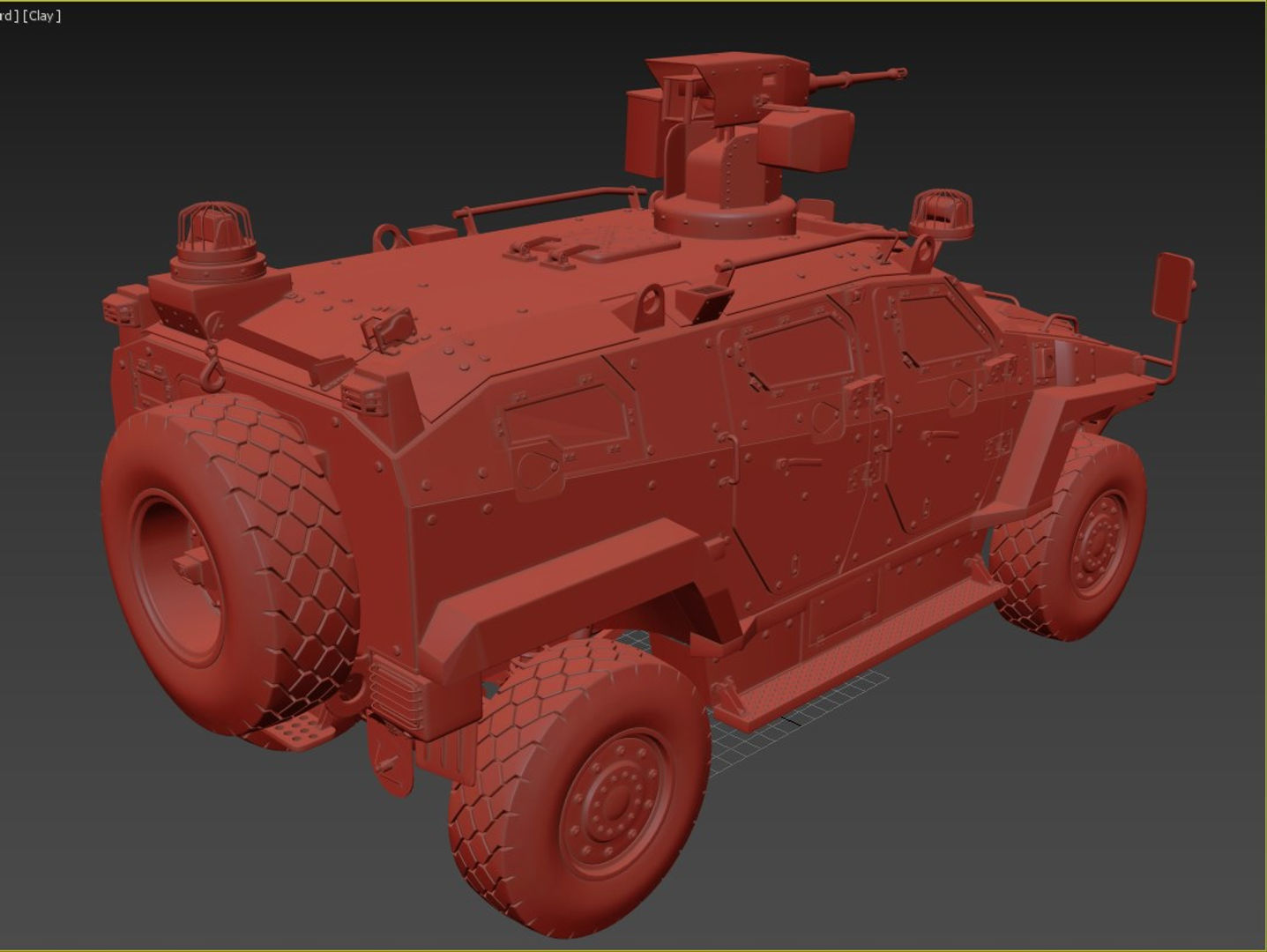 Yoruk Military Armored Vehicle 3D model | CGTrader