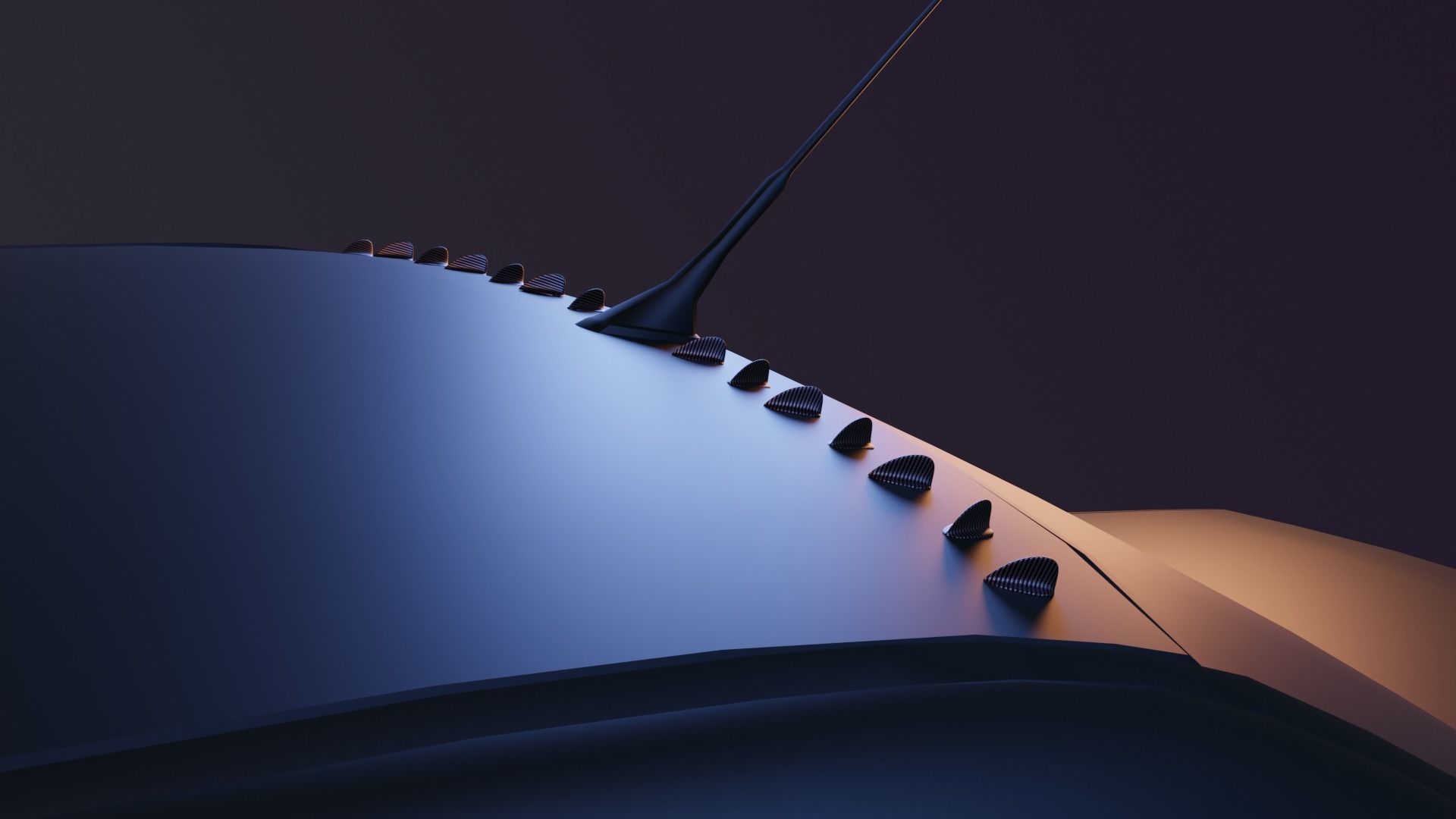 Vortex generator 3d printable Mitsubishi Lancer EVO alternative 3D ...