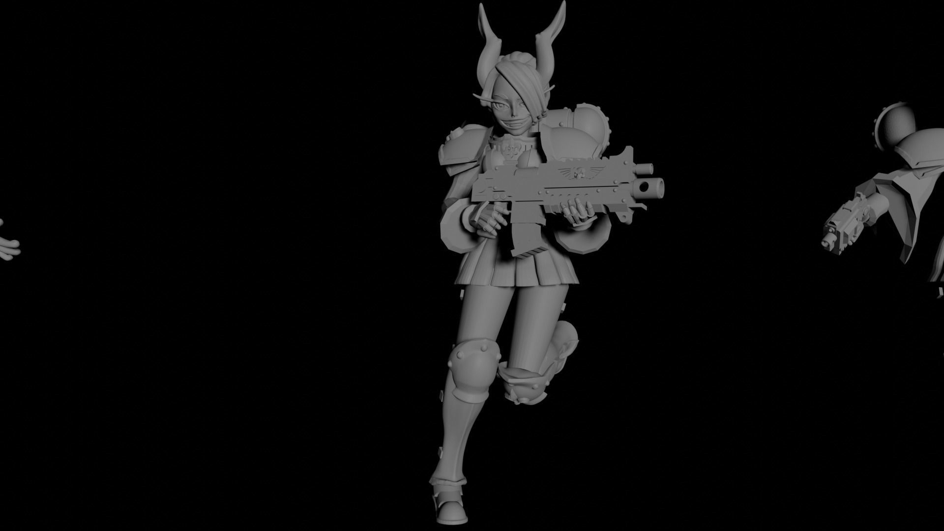 UWU Army 3D model 3D printable | CGTrader