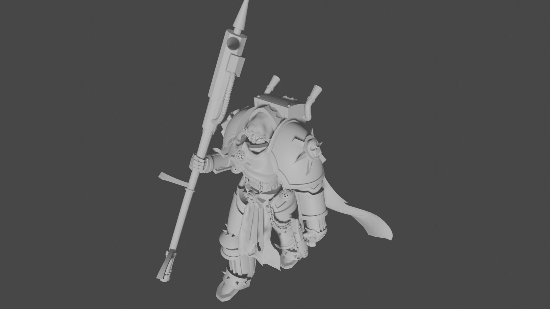 AniMortarion warhammer lord mortarion 3D model 3D printable | CGTrader