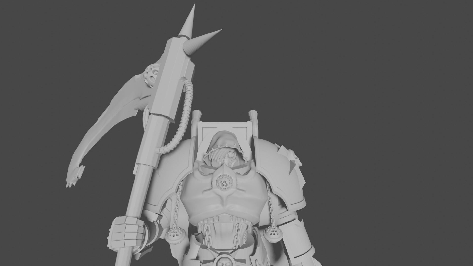 AniMortarion warhammer lord mortarion 3D model 3D printable | CGTrader