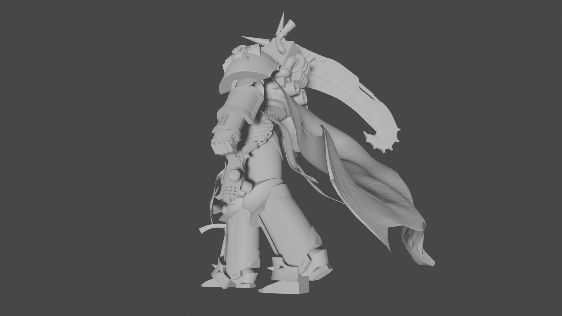 AniMortarion warhammer lord mortarion 3D model 3D printable | CGTrader