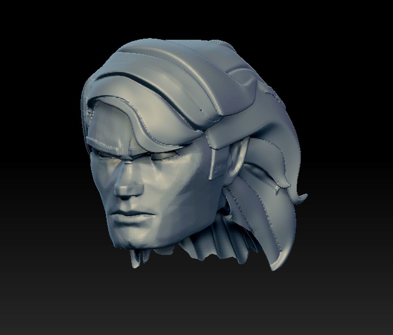 Clone Wars Anakin Head 3D model 3D printable | CGTrader
