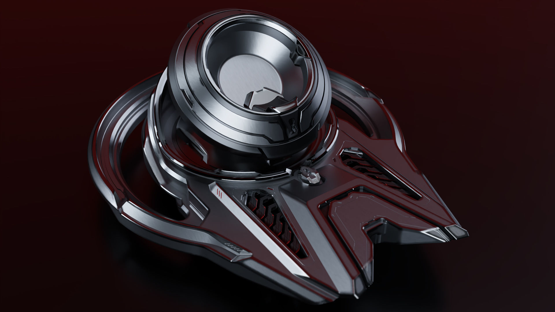Epic Sci-Fi Hard Surface Sci Fi Buildings and Assets 3D Kit 3D model ...