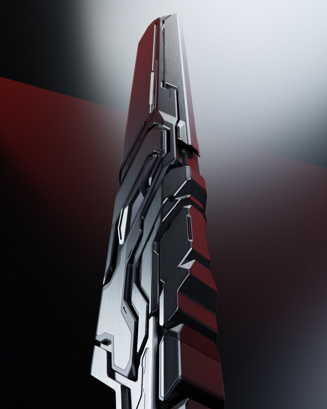 Epic Sci-Fi Hard Surface Sci Fi Buildings and Assets 3D Kit 3D model ...