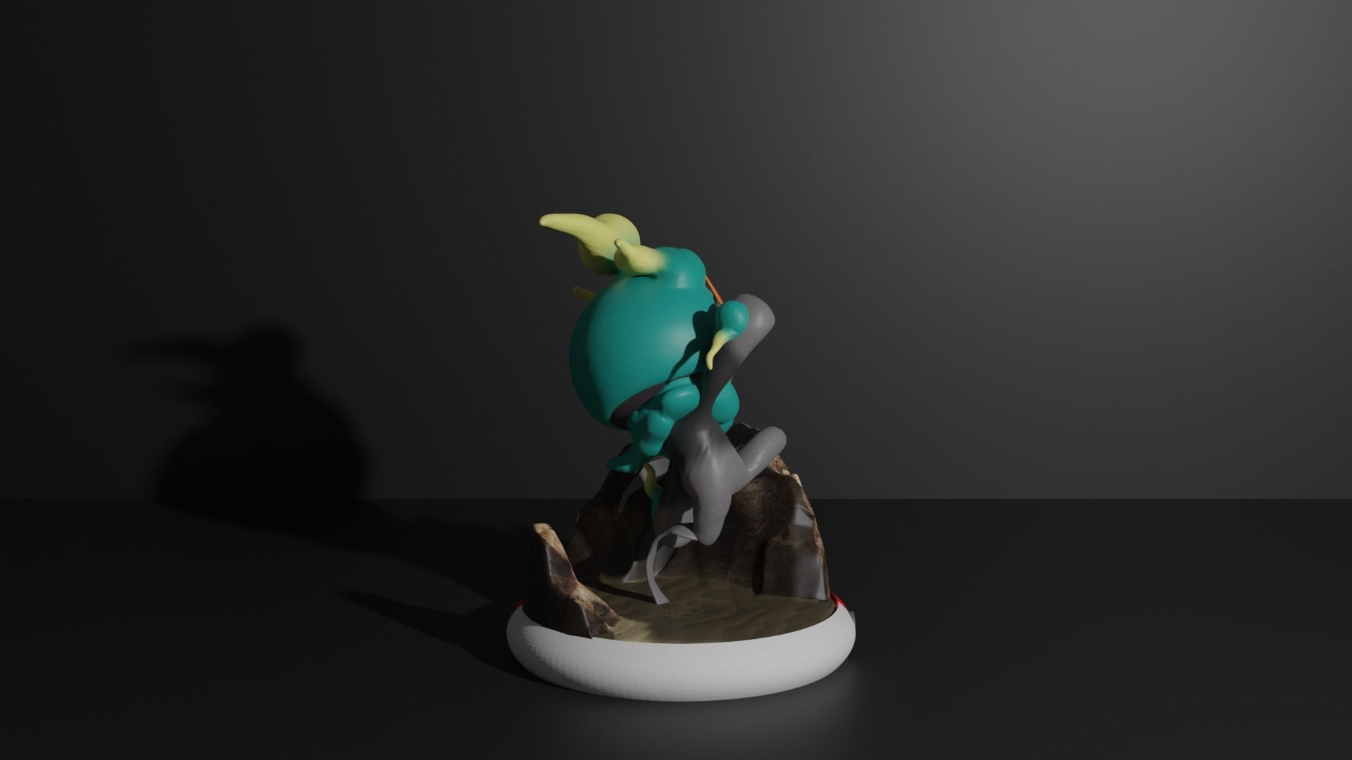 Marshadow pokemon 3D print model 3D model 3D printable | CGTrader
