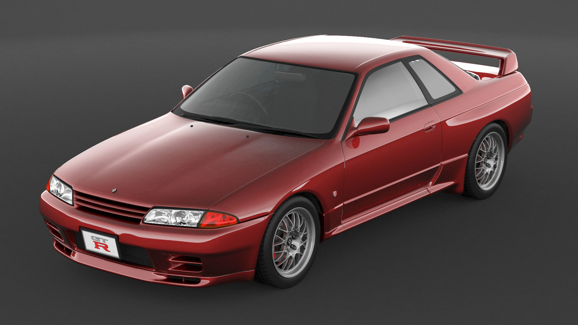 Nissan Skyline GT-R R32 V-spec II 3D model | CGTrader