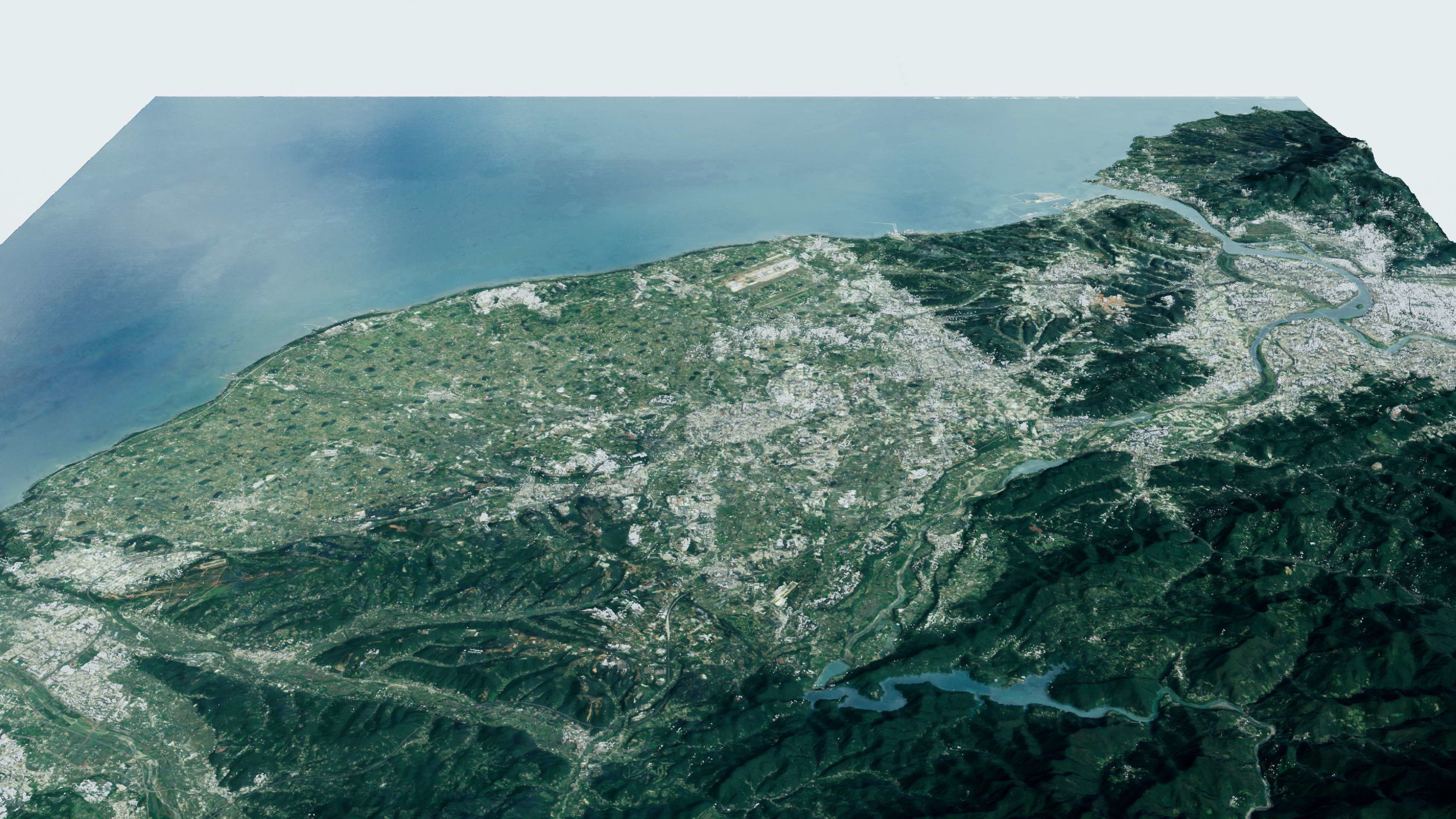 Zhongli Taiwan City Landscape 3D Model 3D model | CGTrader
