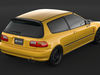 Honda Civic Spoon Sports 3D model | CGTrader