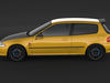 Honda Civic Spoon Sports 3D model | CGTrader