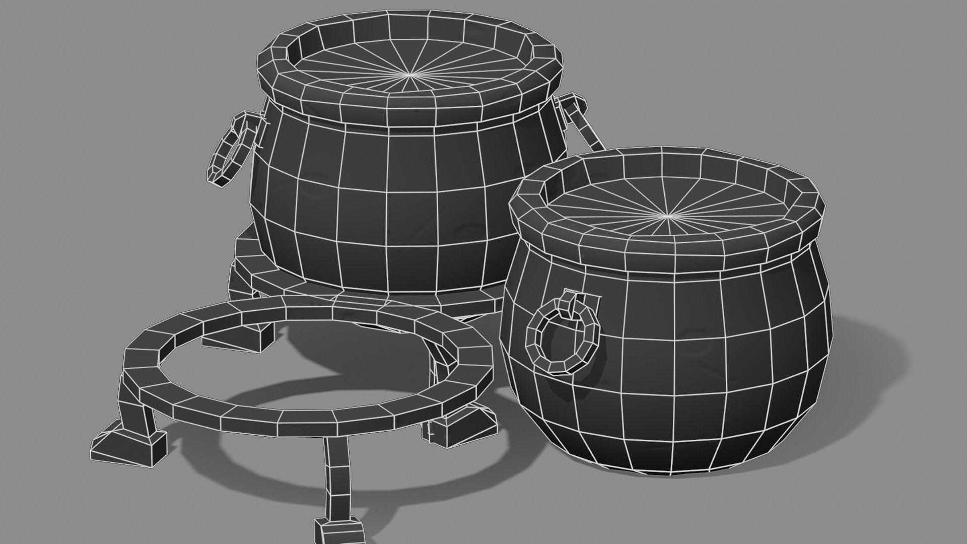 3D model Stylized Potion Pot - PBR Game Ready VR / AR / low-poly | CGTrader