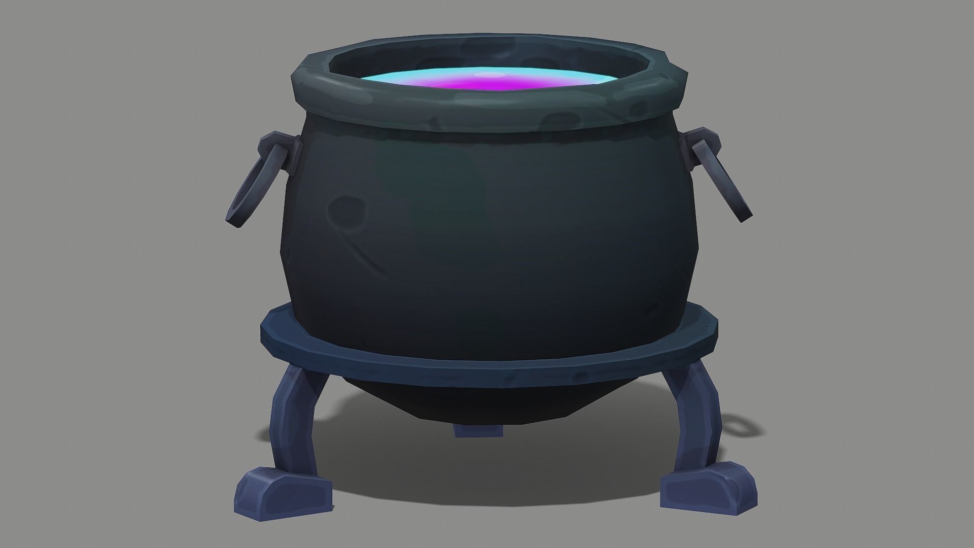 3D model Stylized Potion Pot - PBR Game Ready VR / AR / low-poly | CGTrader
