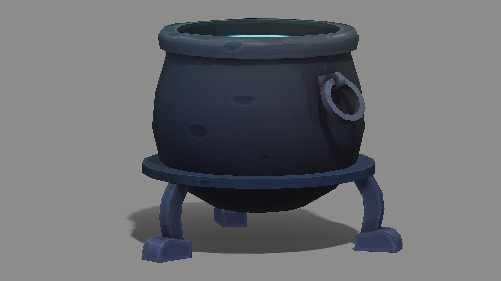 3D model Stylized Potion Pot - PBR Game Ready VR / AR / low-poly | CGTrader