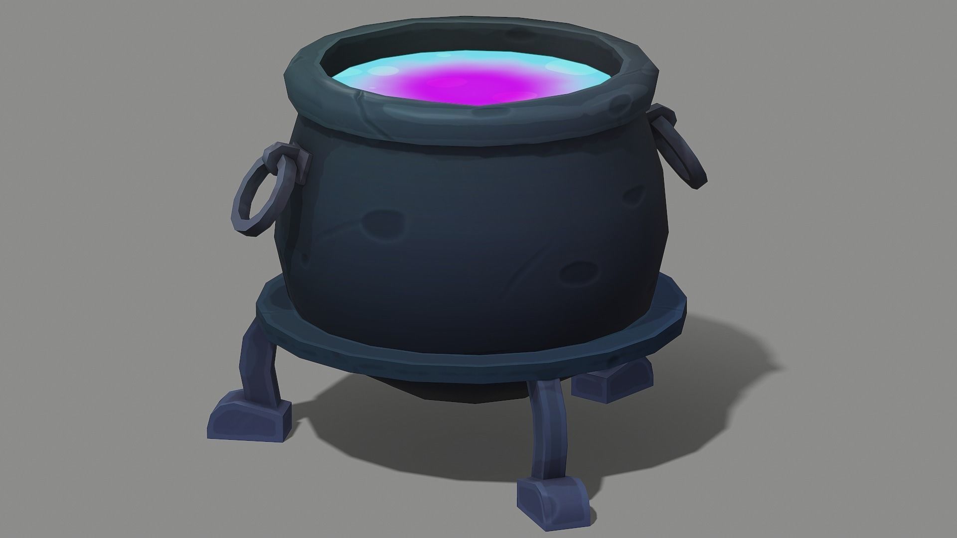 3D model Stylized Potion Pot - PBR Game Ready VR / AR / low-poly | CGTrader
