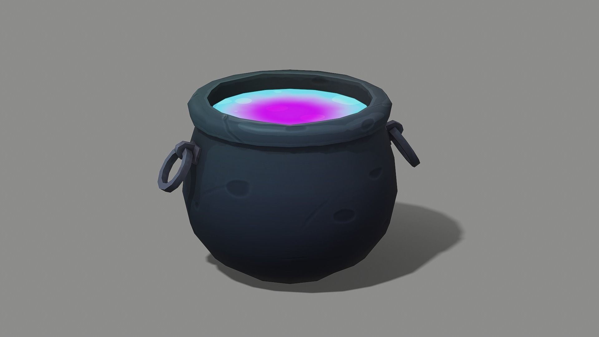 3D model Stylized Potion Pot - PBR Game Ready VR / AR / low-poly | CGTrader