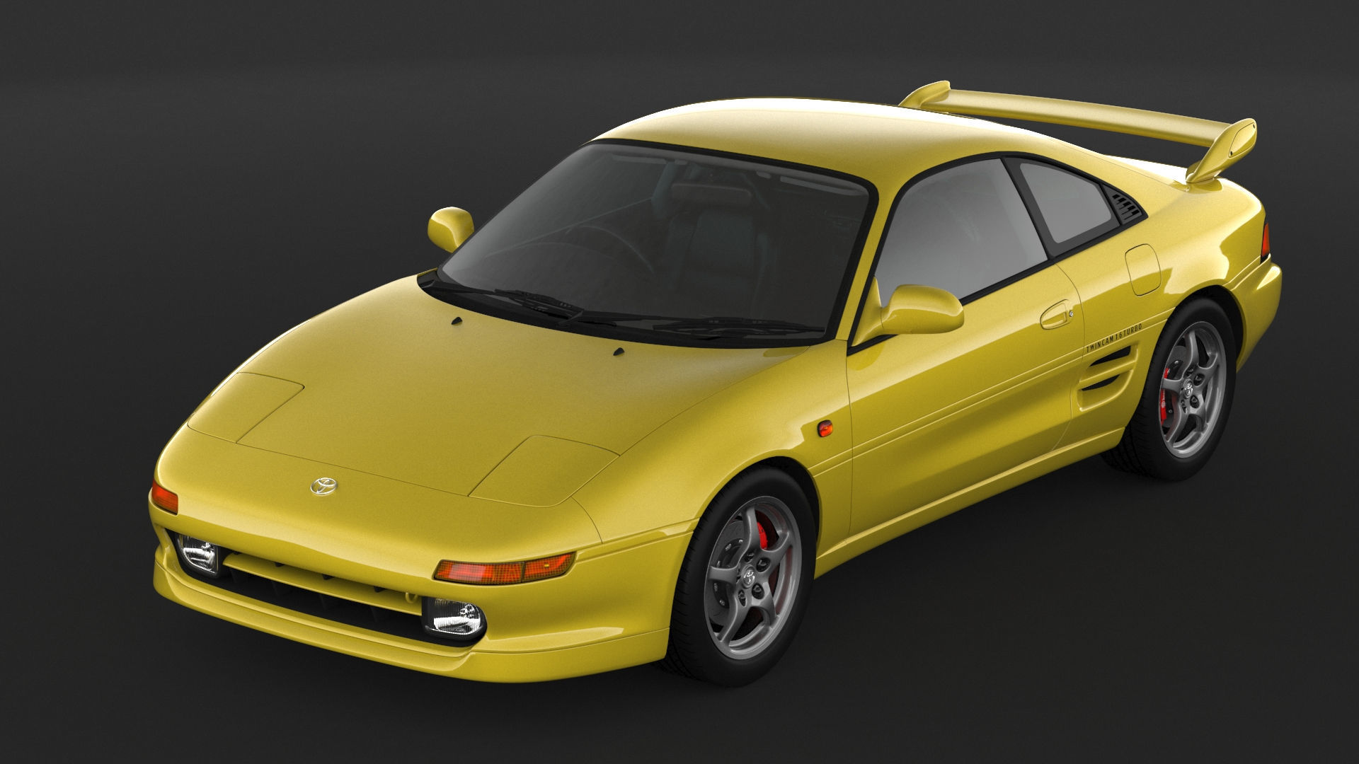 Toyota MR2 GT-S 3D model | CGTrader
