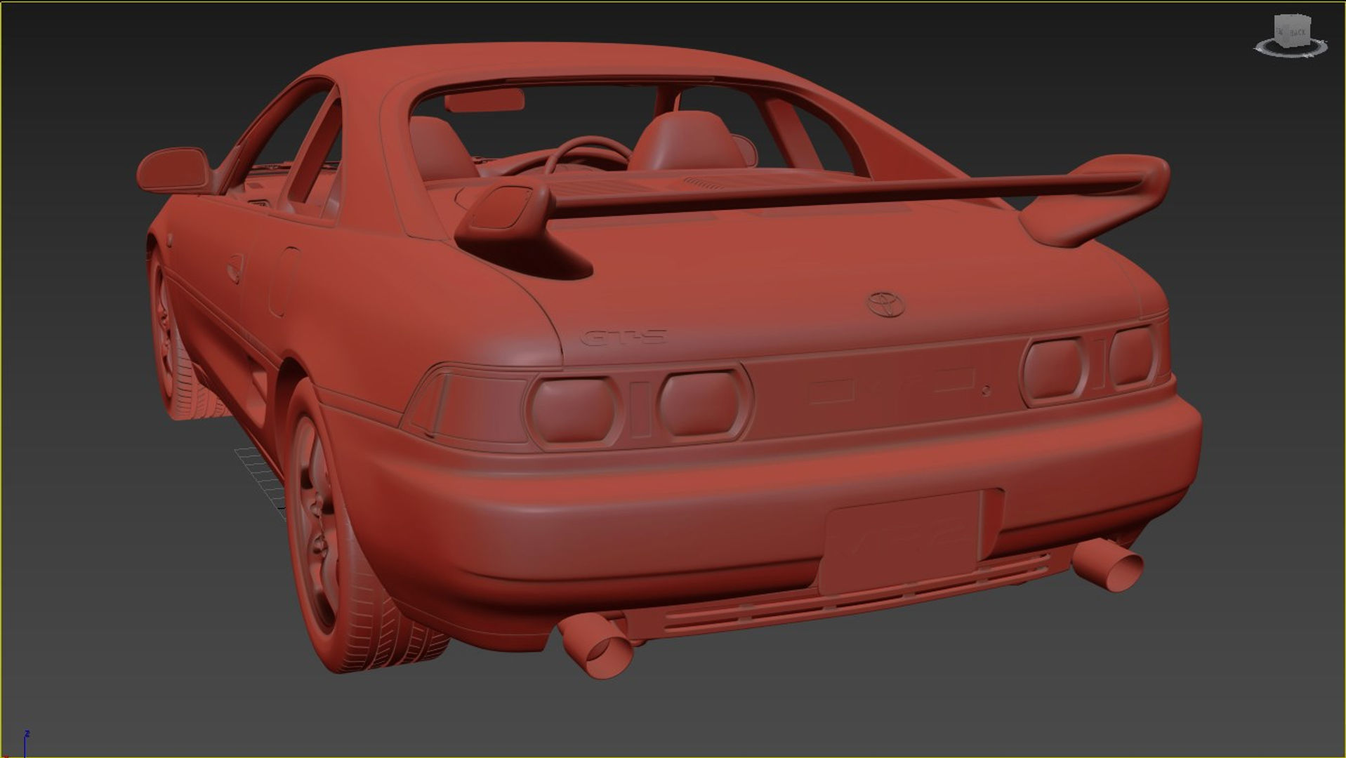 Toyota MR2 GT-S 3D model | CGTrader