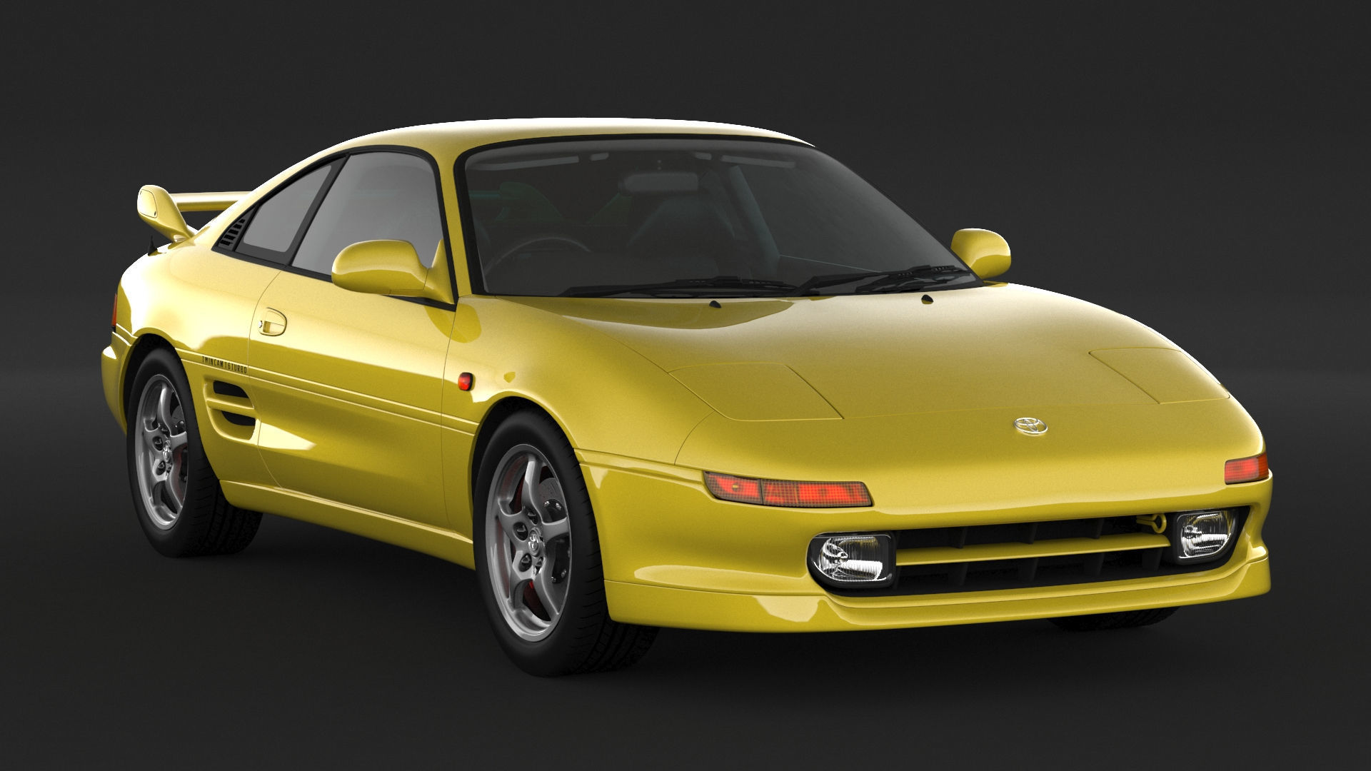 Toyota MR2 GT-S 3D model | CGTrader