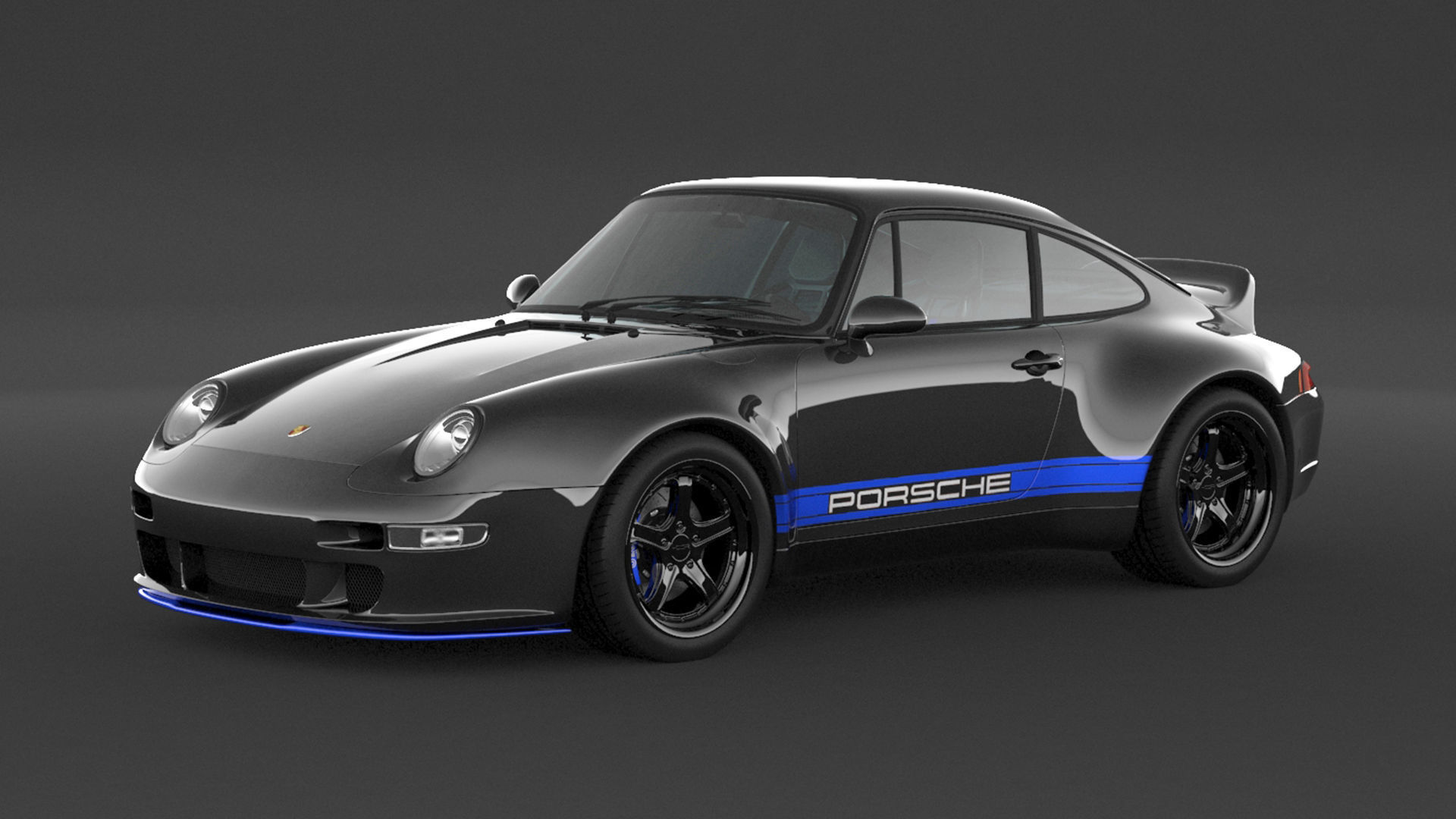 Porsche 993 Gunther Werks 400R 3D model | CGTrader