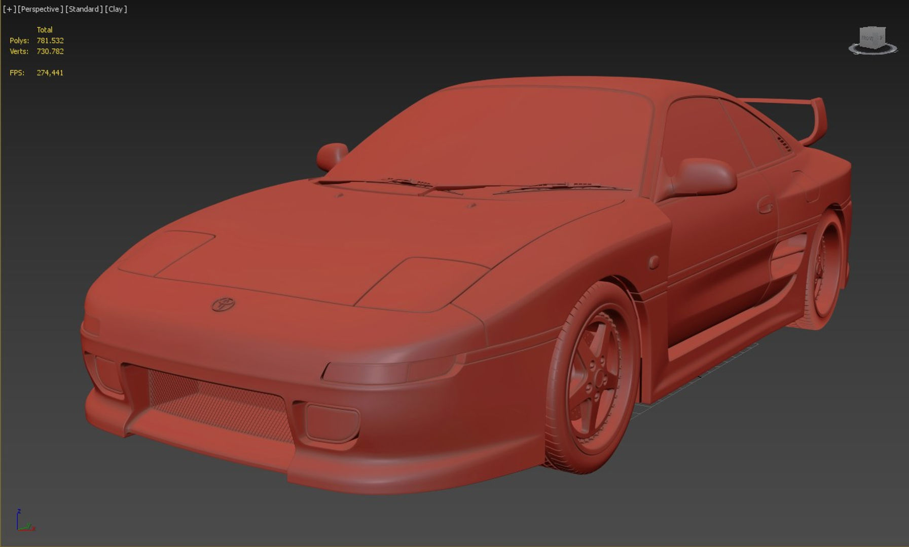 Toyota MR2 TRD2000GT 3D model | CGTrader