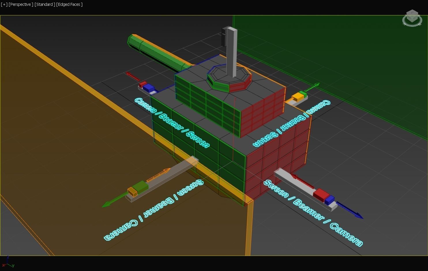 Active Adaptive Digital Tank Camouflage - Concept 3D model | CGTrader