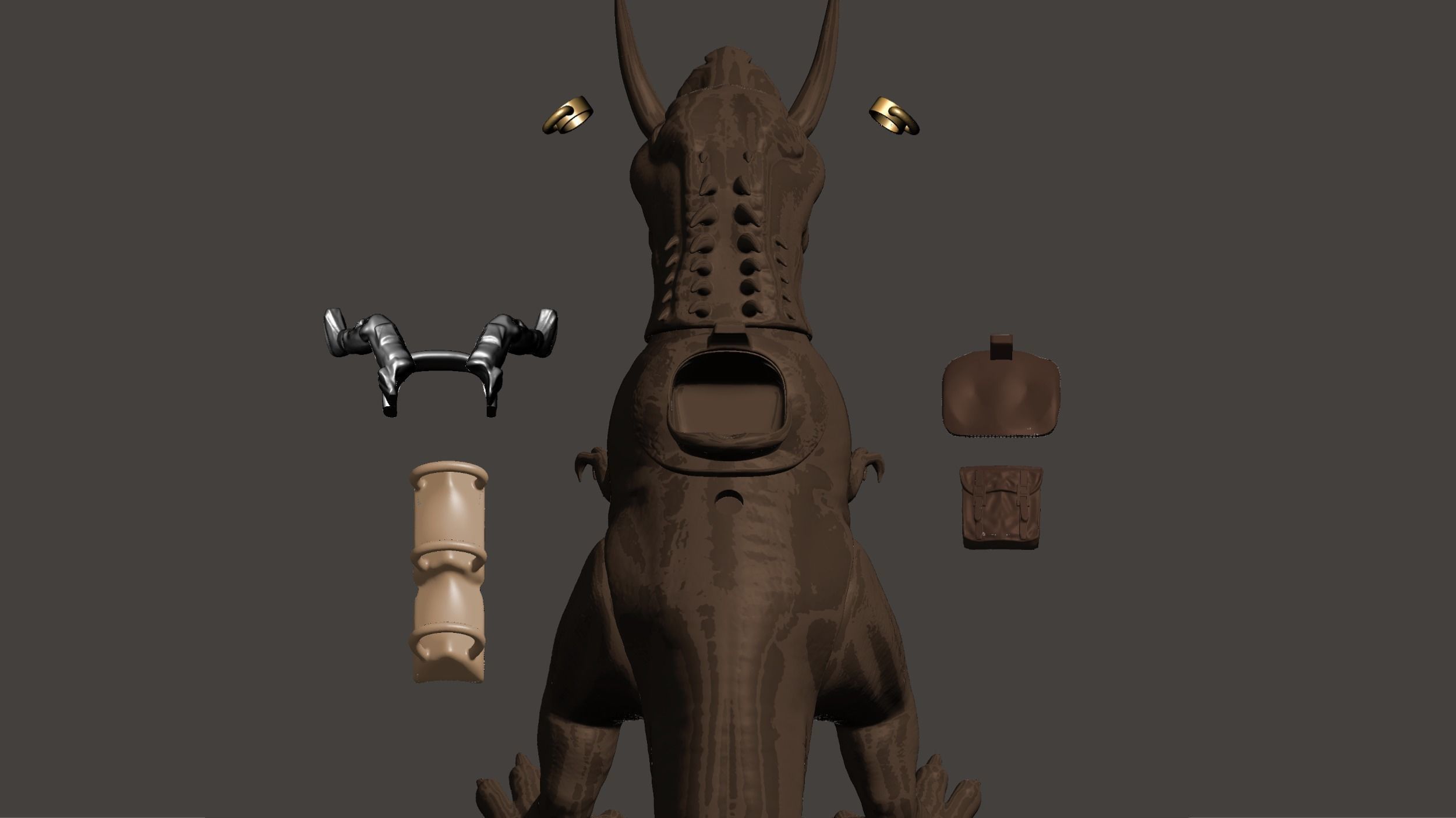 Star Wars Mandalorian Concept Mythosaur Vintage Scale Model 3D model 3D ...