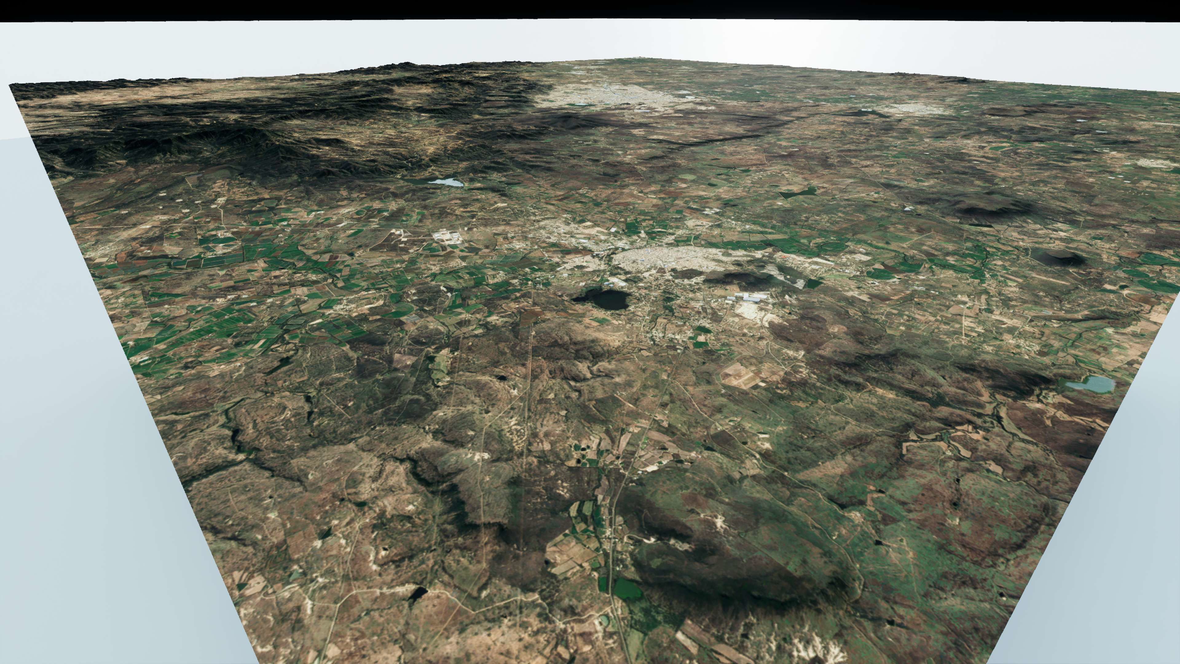 Leon de los Aldama Mexico City Landscape 3D Model 3D model | CGTrader