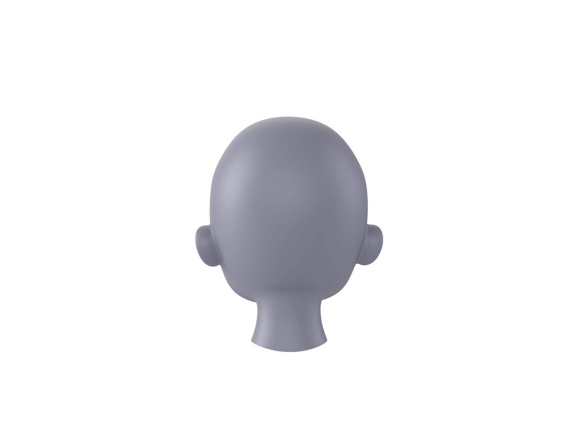 Prop225 Base Head Mesh 3D model | CGTrader