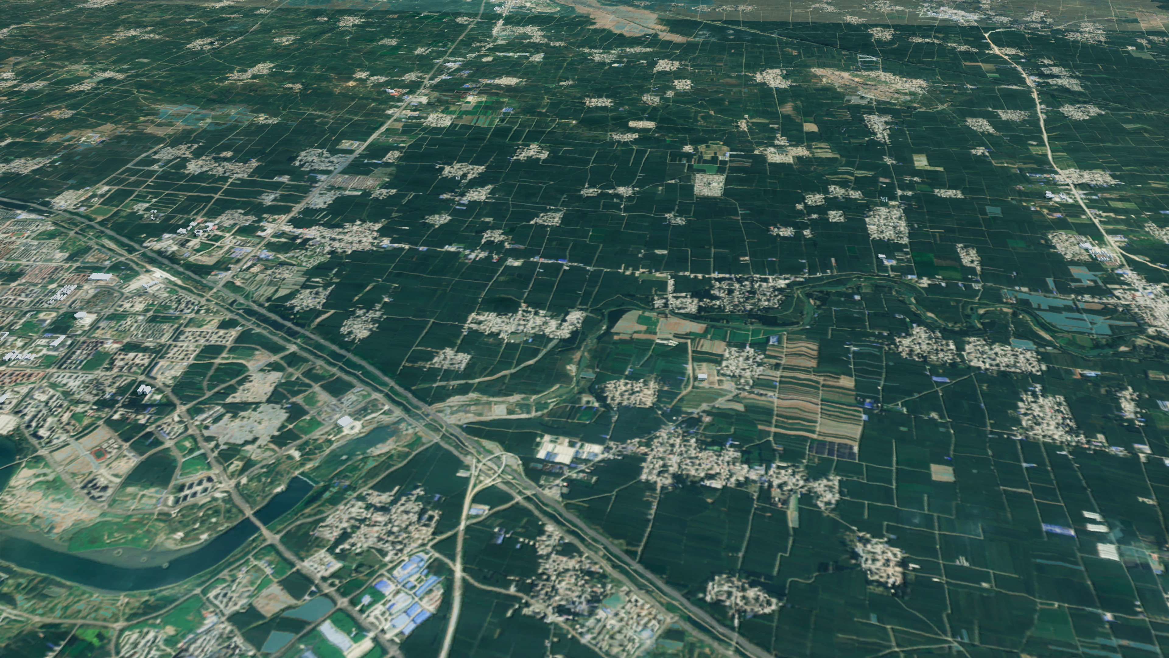 Hebi China City Landscape 3D Model 3D model | CGTrader