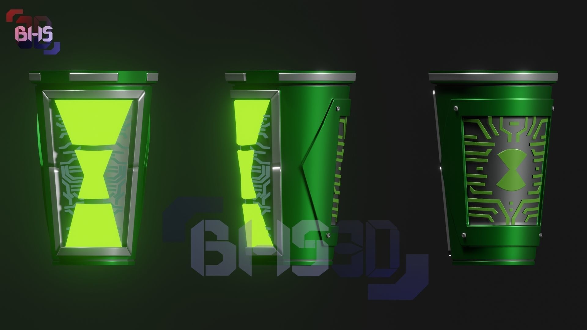 Biomnitrix Ben10k 3D model 3D printable | CGTrader