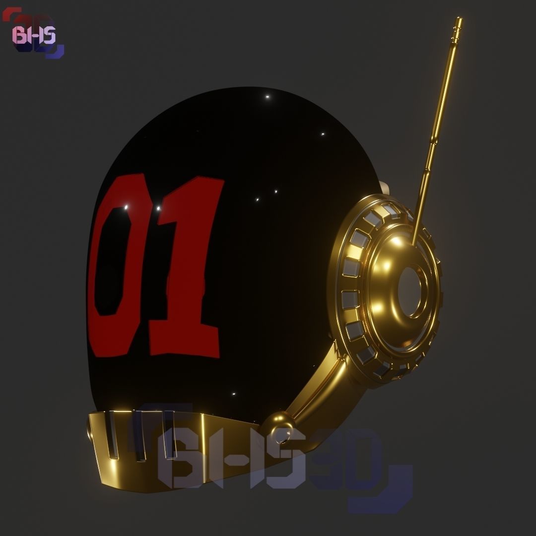 Vegapunk 01 Shaka Helmet one piece 3D model 3D printable | CGTrader