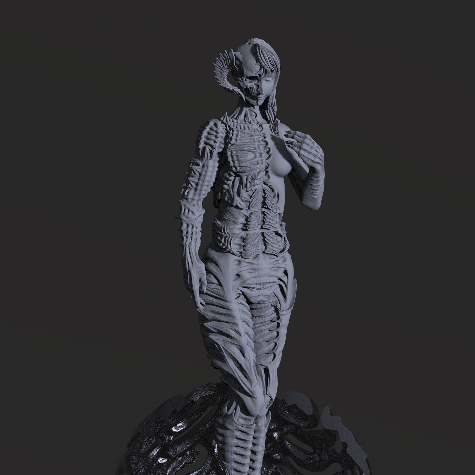 3D Game Assets 3D Printed Models demon Figures 3D model 3D printable ...