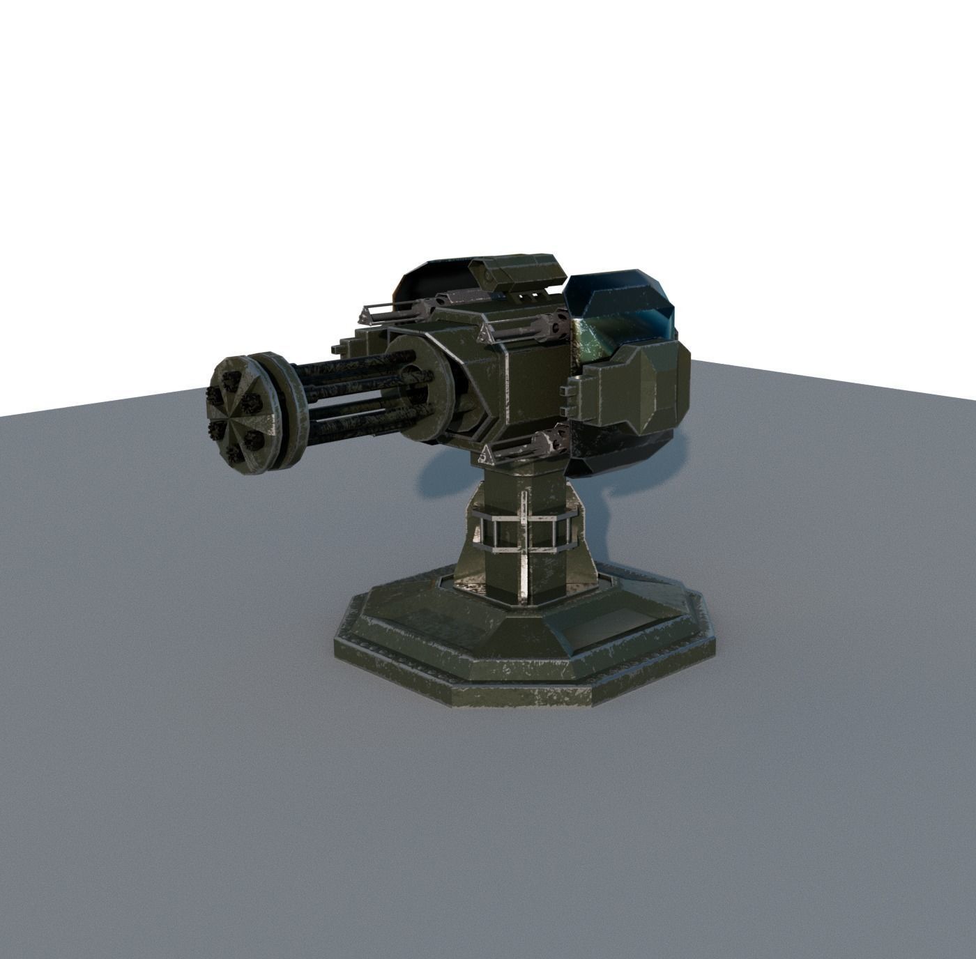 Tower defense Turret for Tower Defense style games 3D model | CGTrader