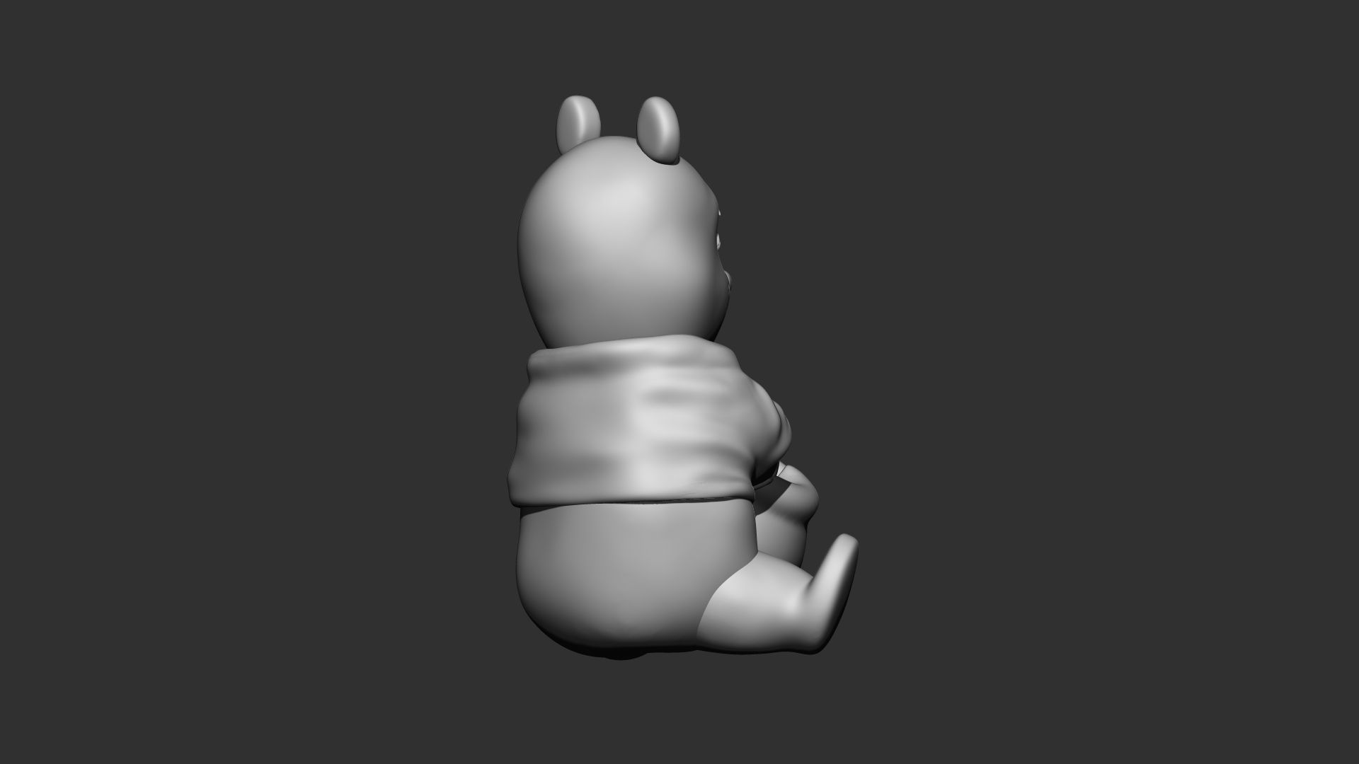 pooh Winnie the Pooh teddy bear 3D model | CGTrader