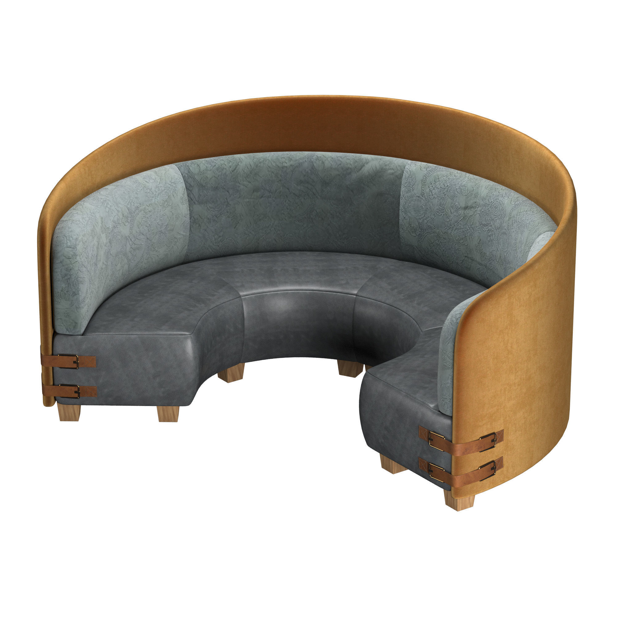Lobby sofa Foxy3 3D model | CGTrader
