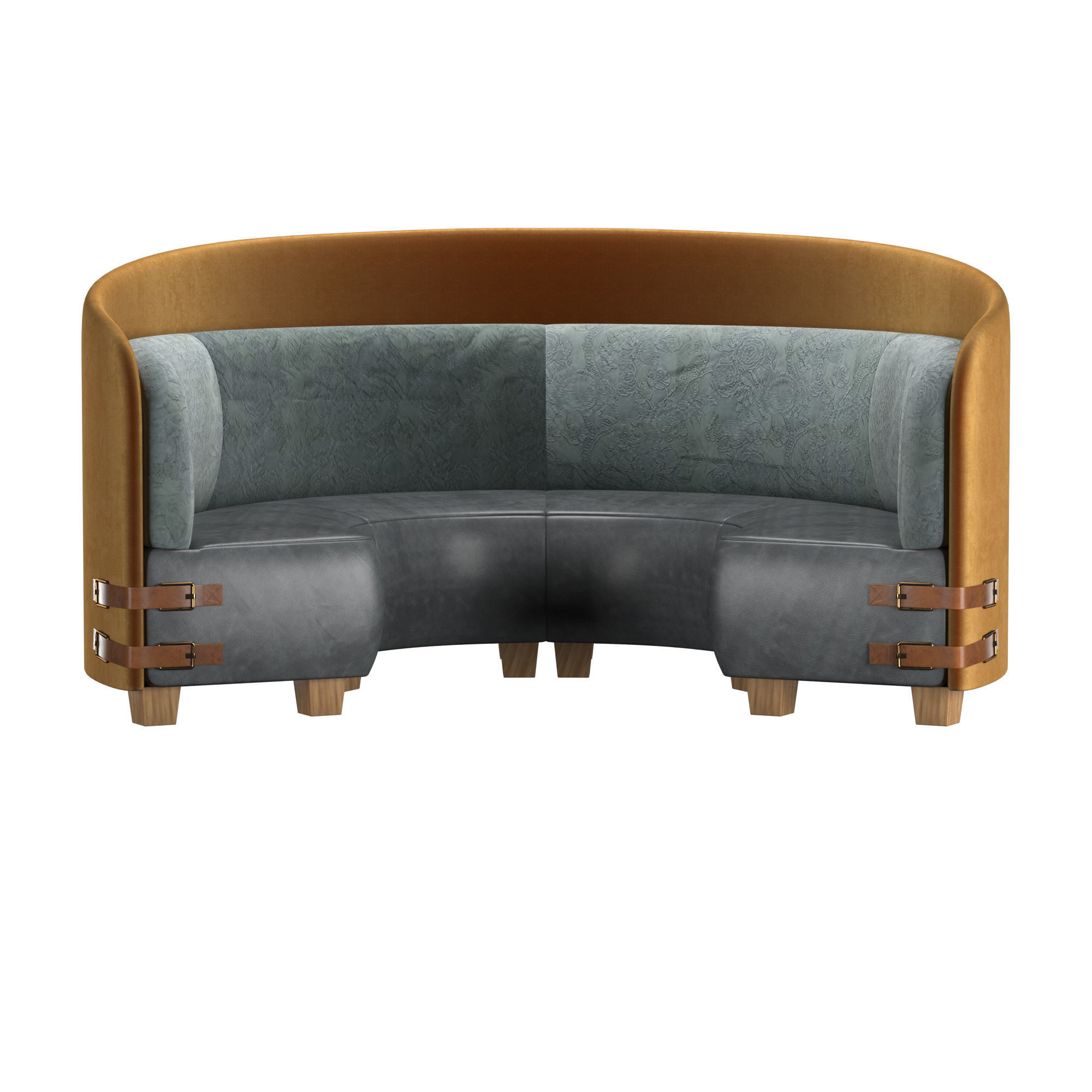 Lobby sofa Foxy3 3D model | CGTrader