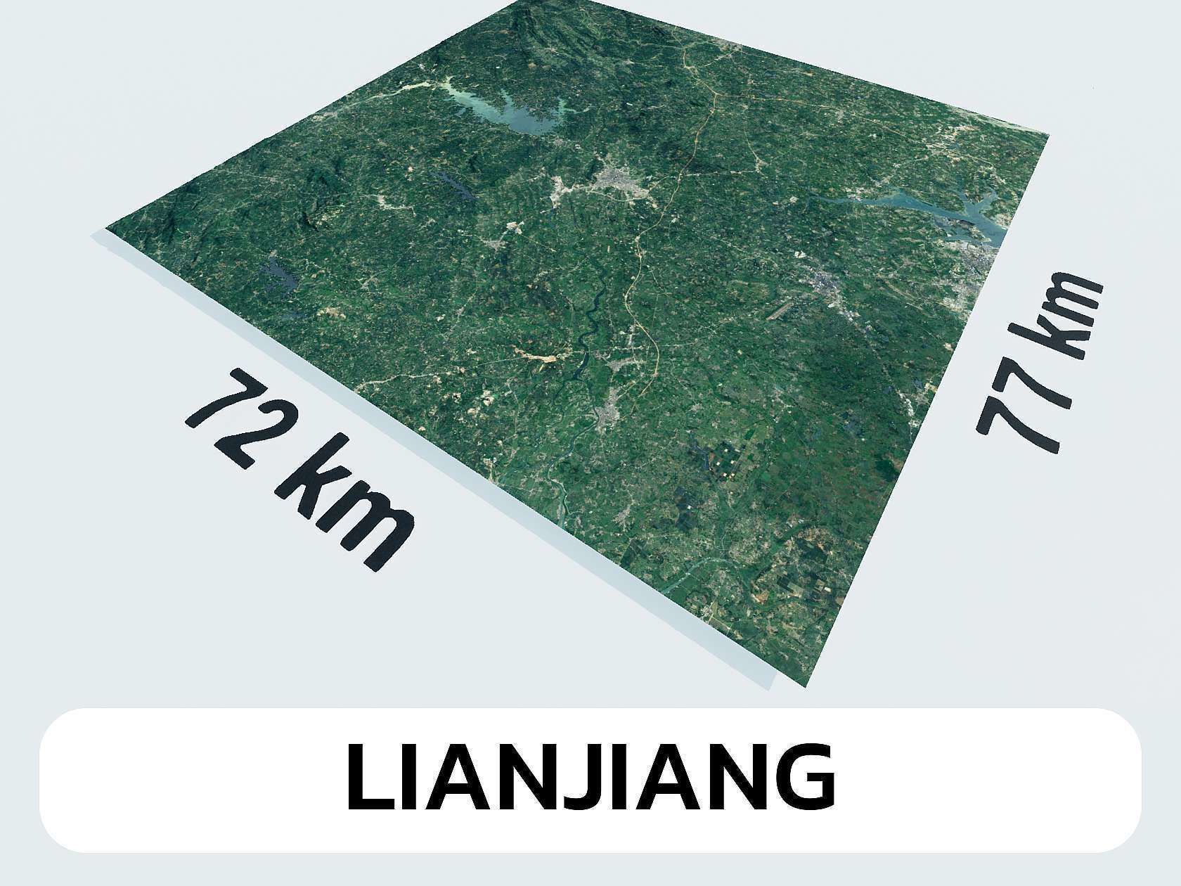 Lianjiang China City Landscape 3D Model 3D model | CGTrader