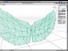 3D model Animated Phoenix Wings with Makehuman Base Model VR / AR / low ...