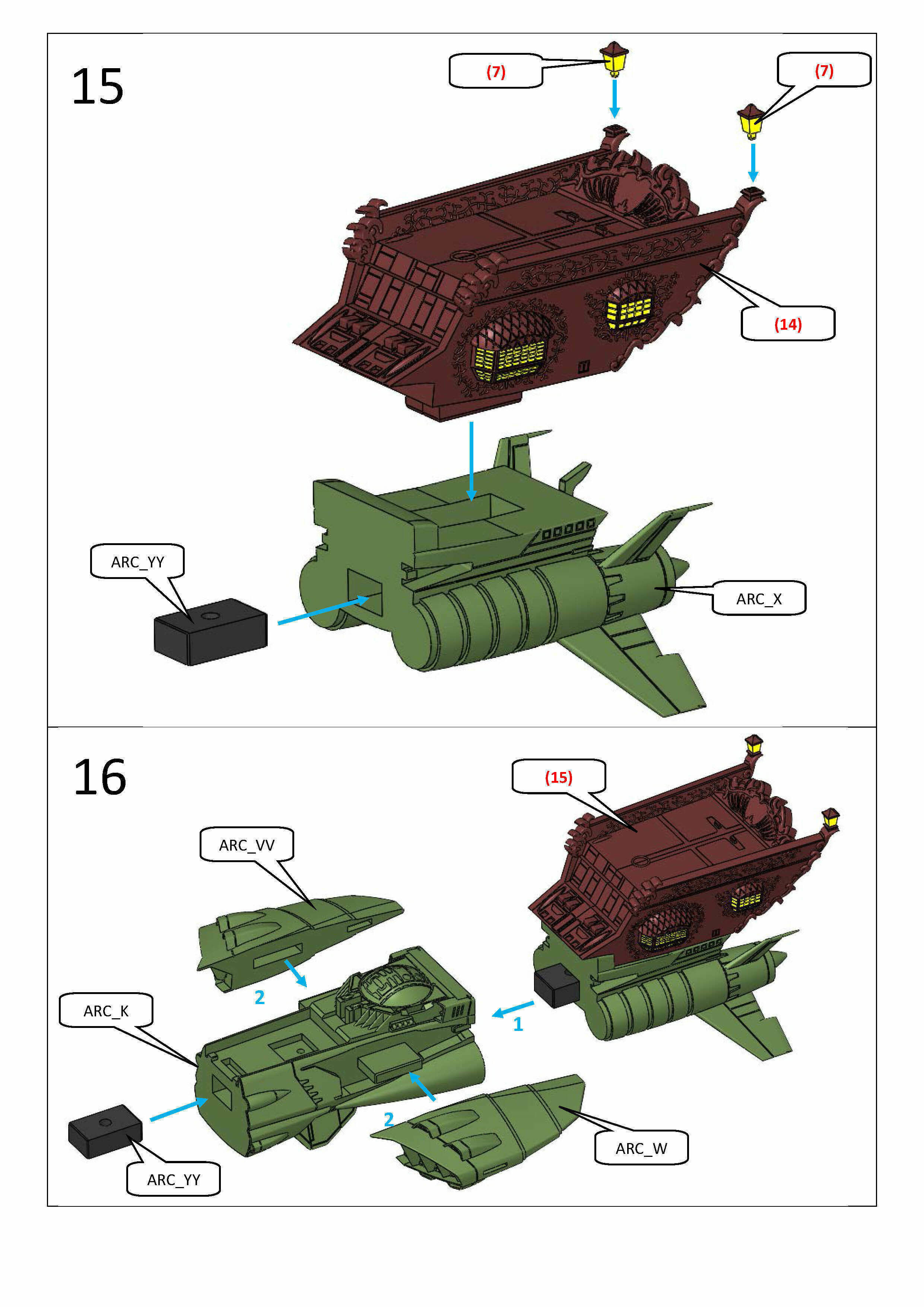 CAPTAIN HARLOCK ARCADIA READY TO PRINT 3D model 3D printable | CGTrader