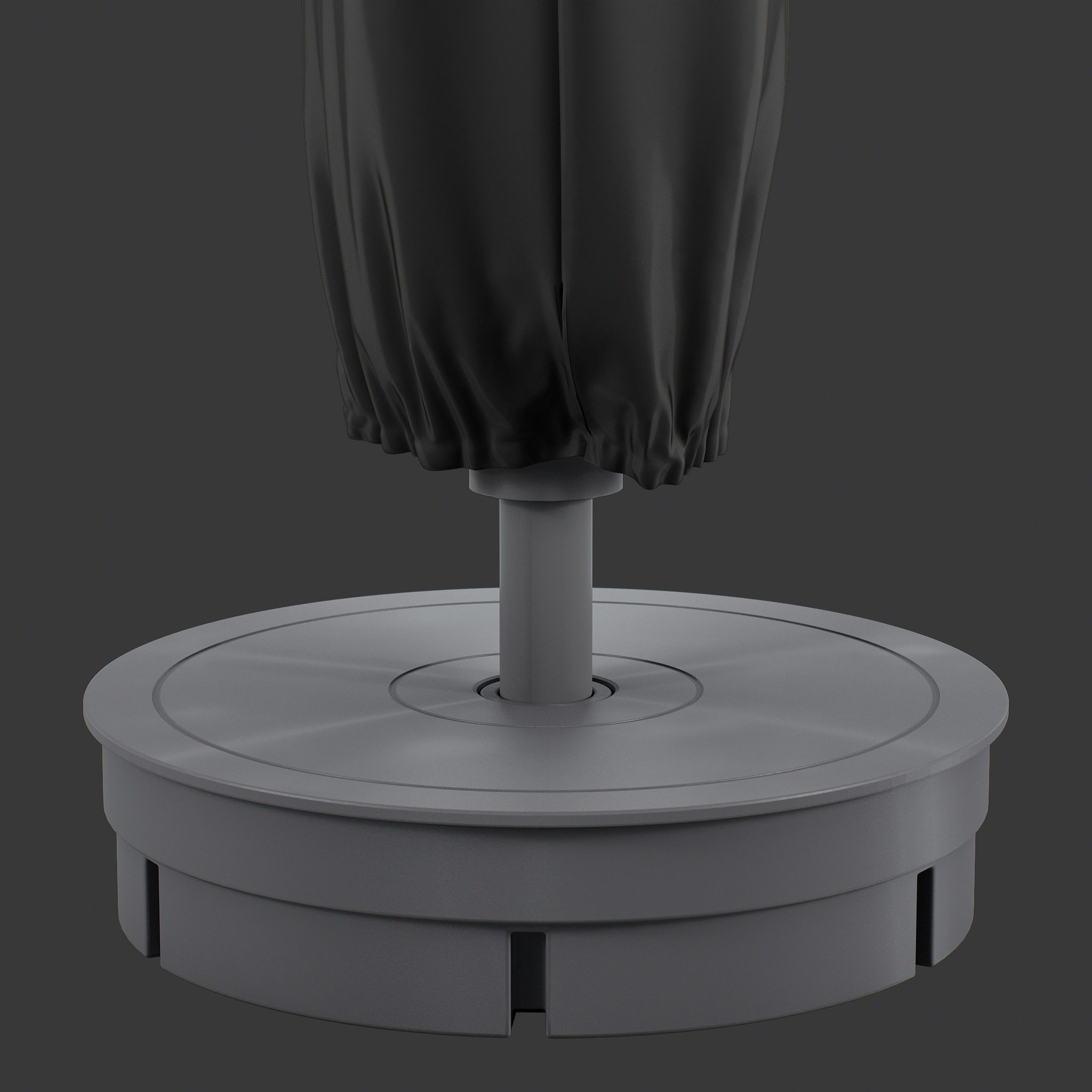 Umbrella outdoor folded IKEA Betso Lindoja 3D model | CGTrader