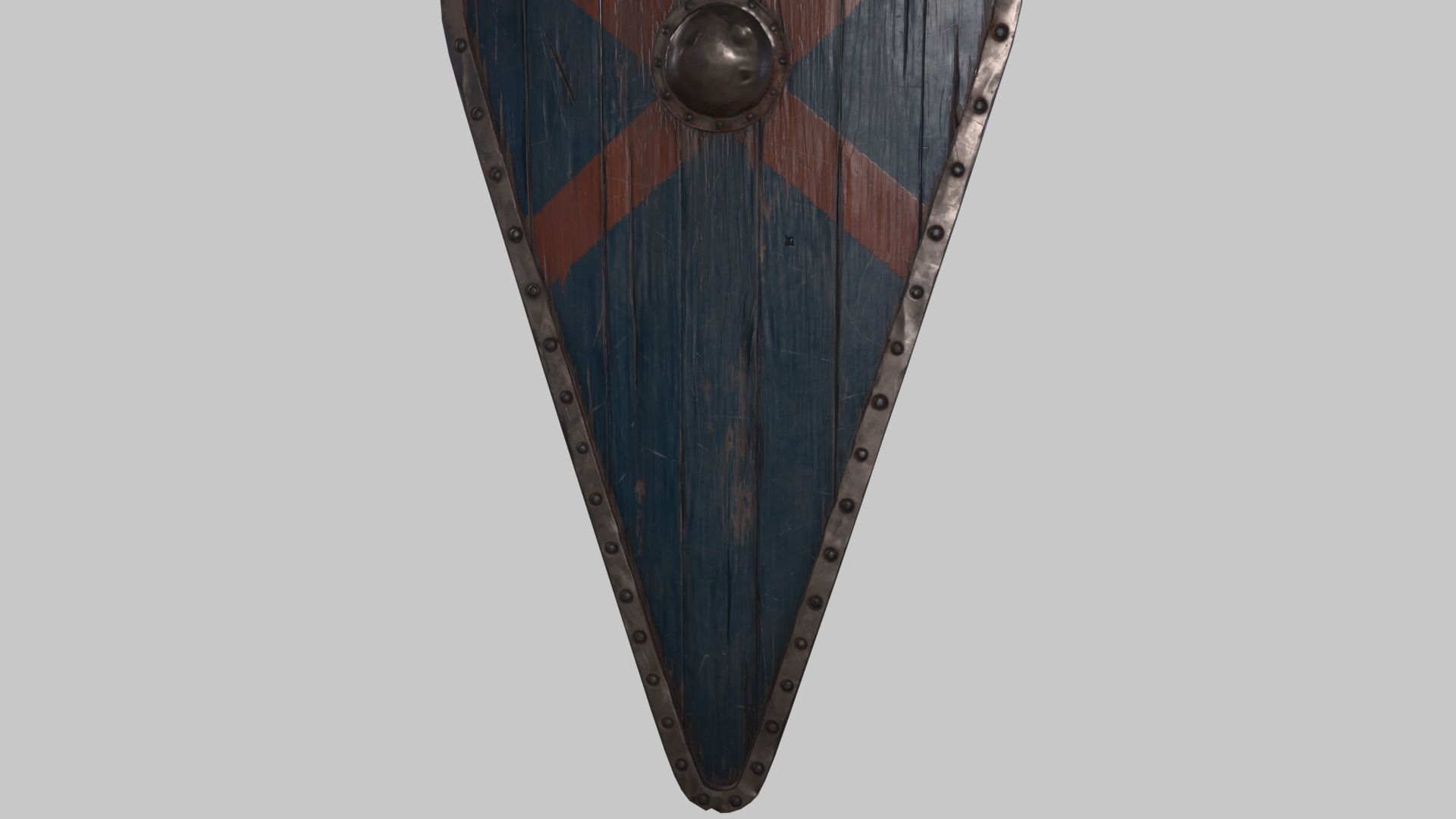 3D model Medieval Kite Shield VR / AR / low-poly | CGTrader