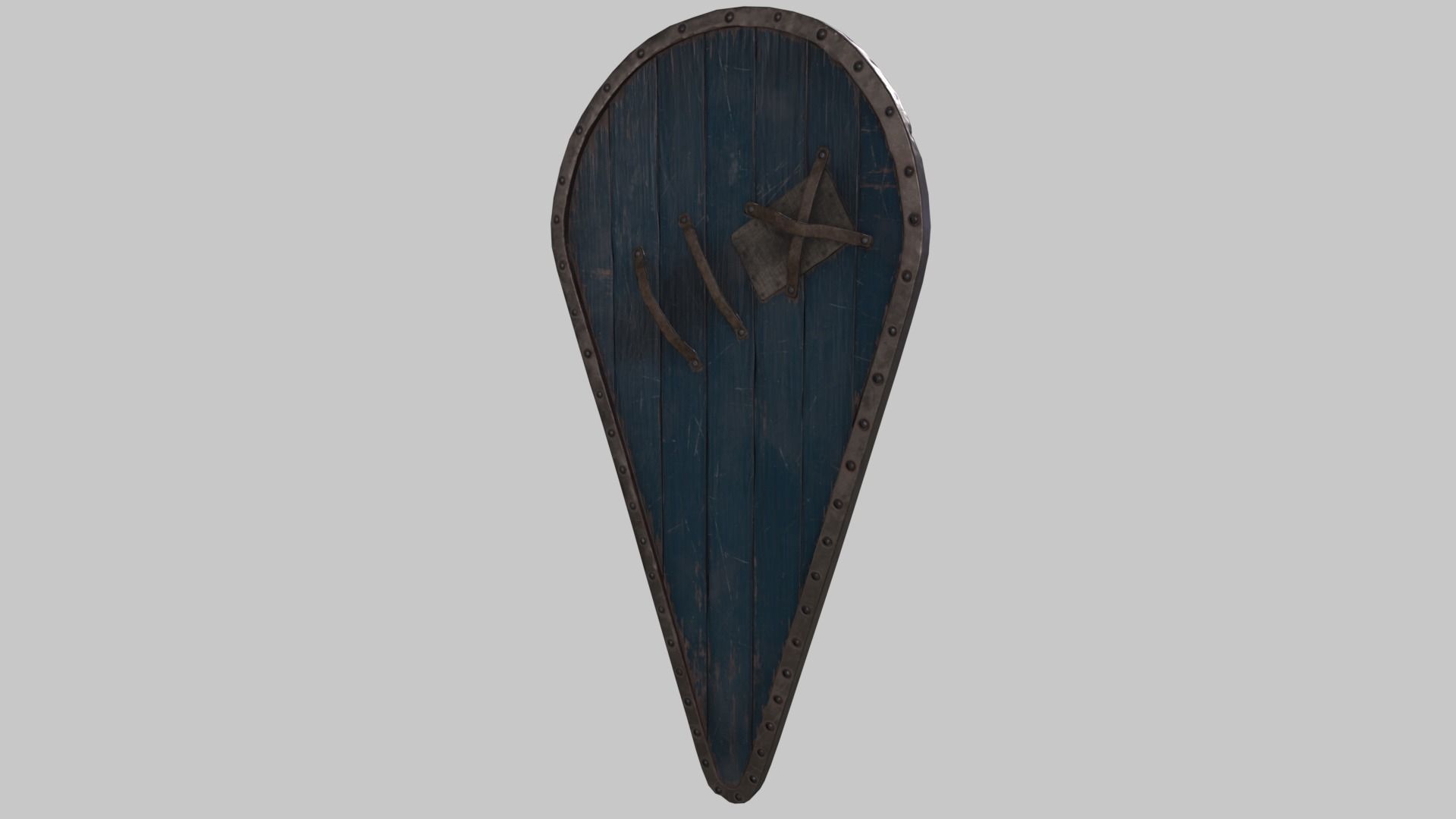 3D model Medieval Kite Shield VR / AR / low-poly | CGTrader