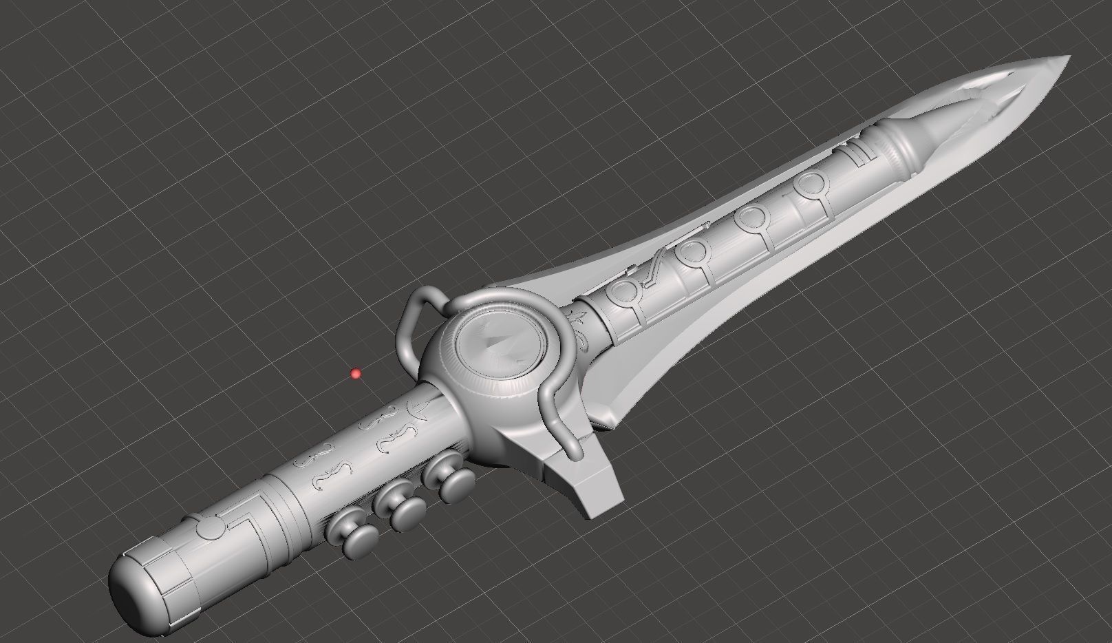Green Ranger Dragon Dagger MMPR 3D model 3D printable | CGTrader