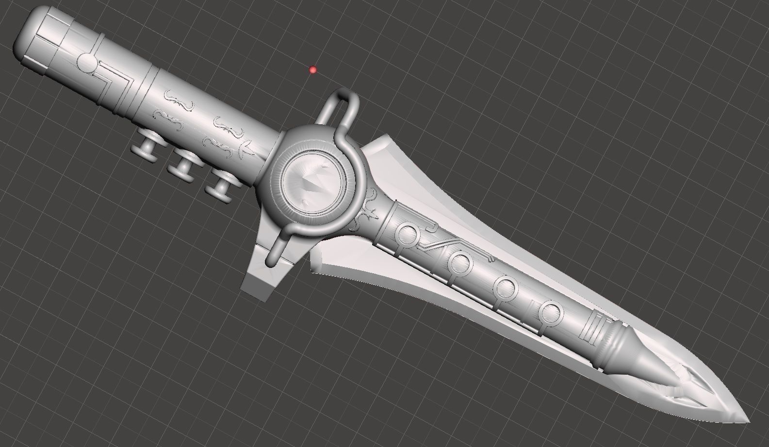 Green Ranger Dragon Dagger MMPR 3D model 3D printable | CGTrader