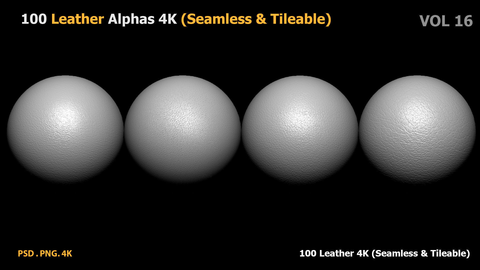 100 Leather Alphas 4K Seamless Tileable Texture | CGTrader